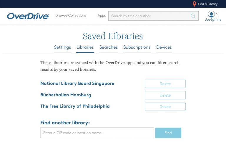 How to Access More Than One OverDrive Library on a Kobo - Word Revel